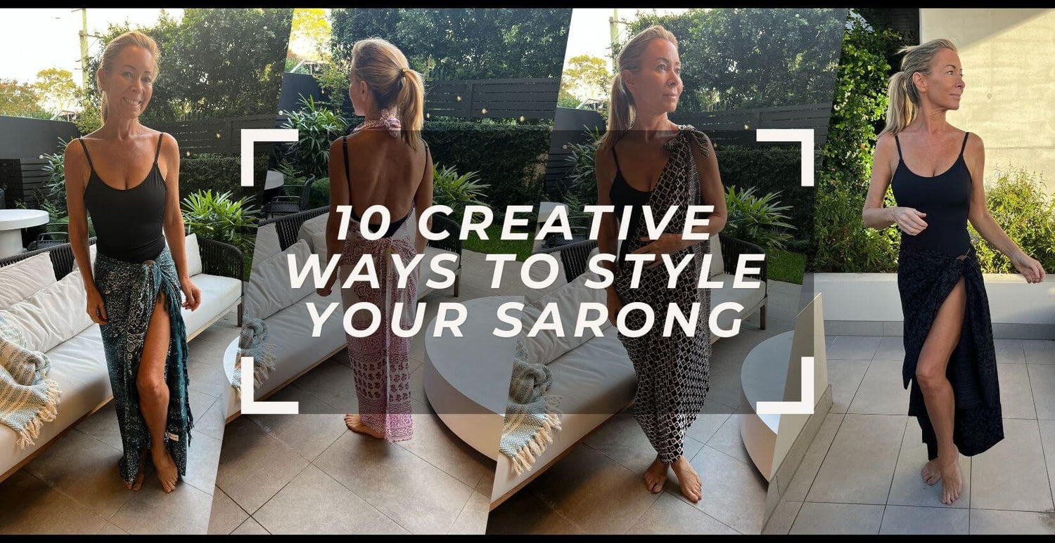 10 Creative ways to style your Sarong | Sarong Hut