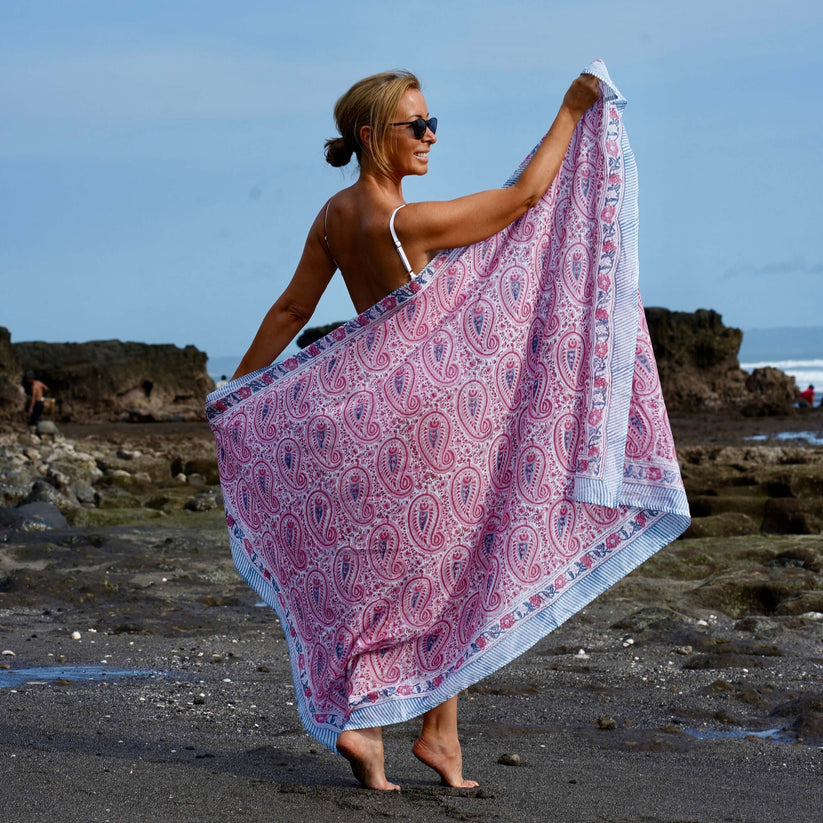 Palm Springs Cotton Sarong – Cotton Sarong | Sarong Hut